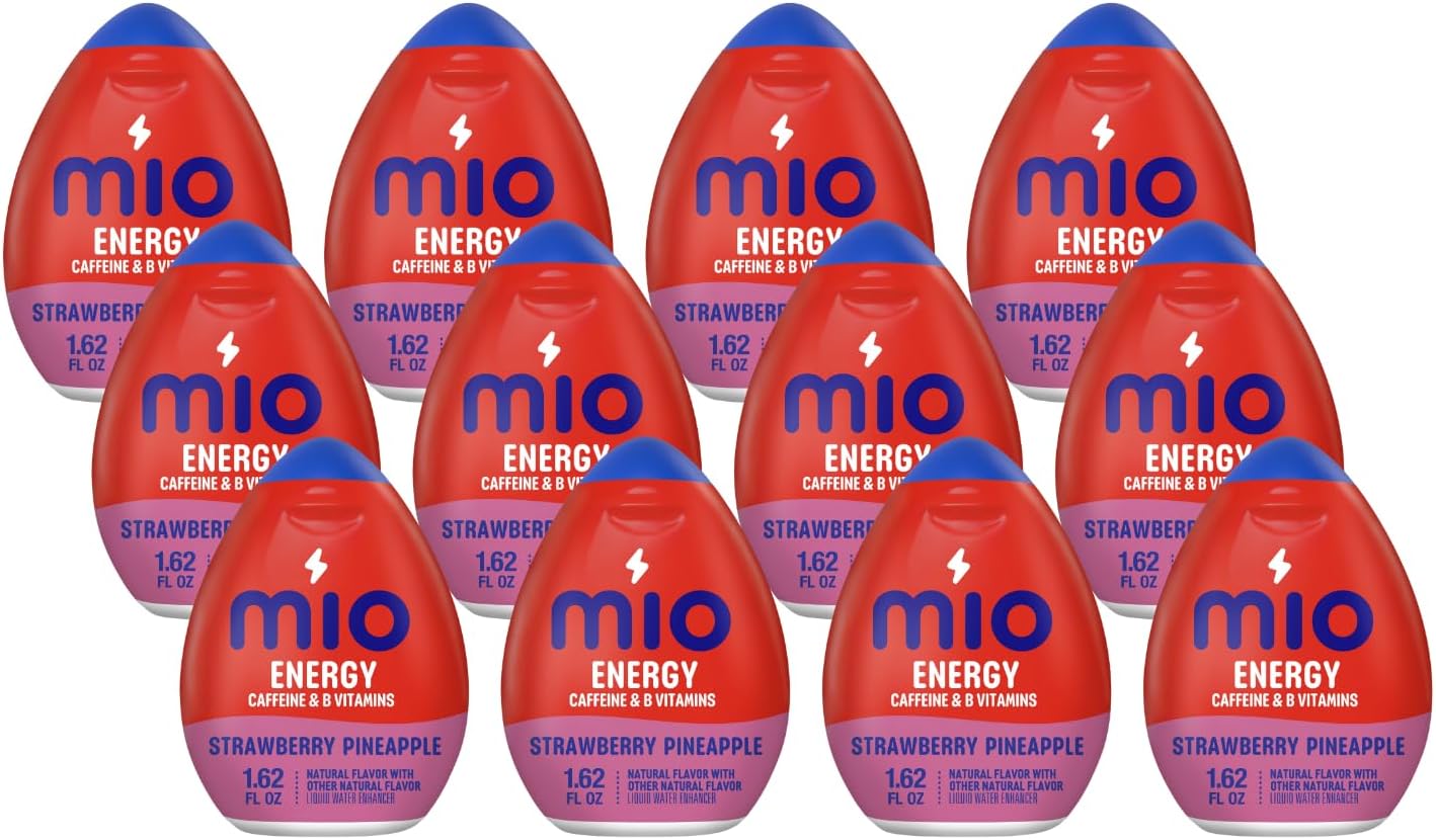 Amazon.com : Mio Energy Liquid Water Enhancer, Strawberry Pineapple ...