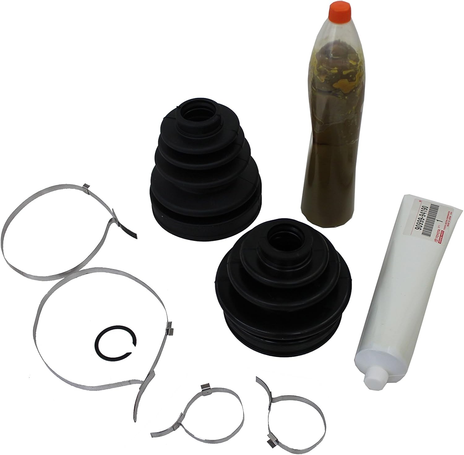 Amazon.com: Genuine Toyota 04428-35010 Driveshaft Boot Kit, Front ...