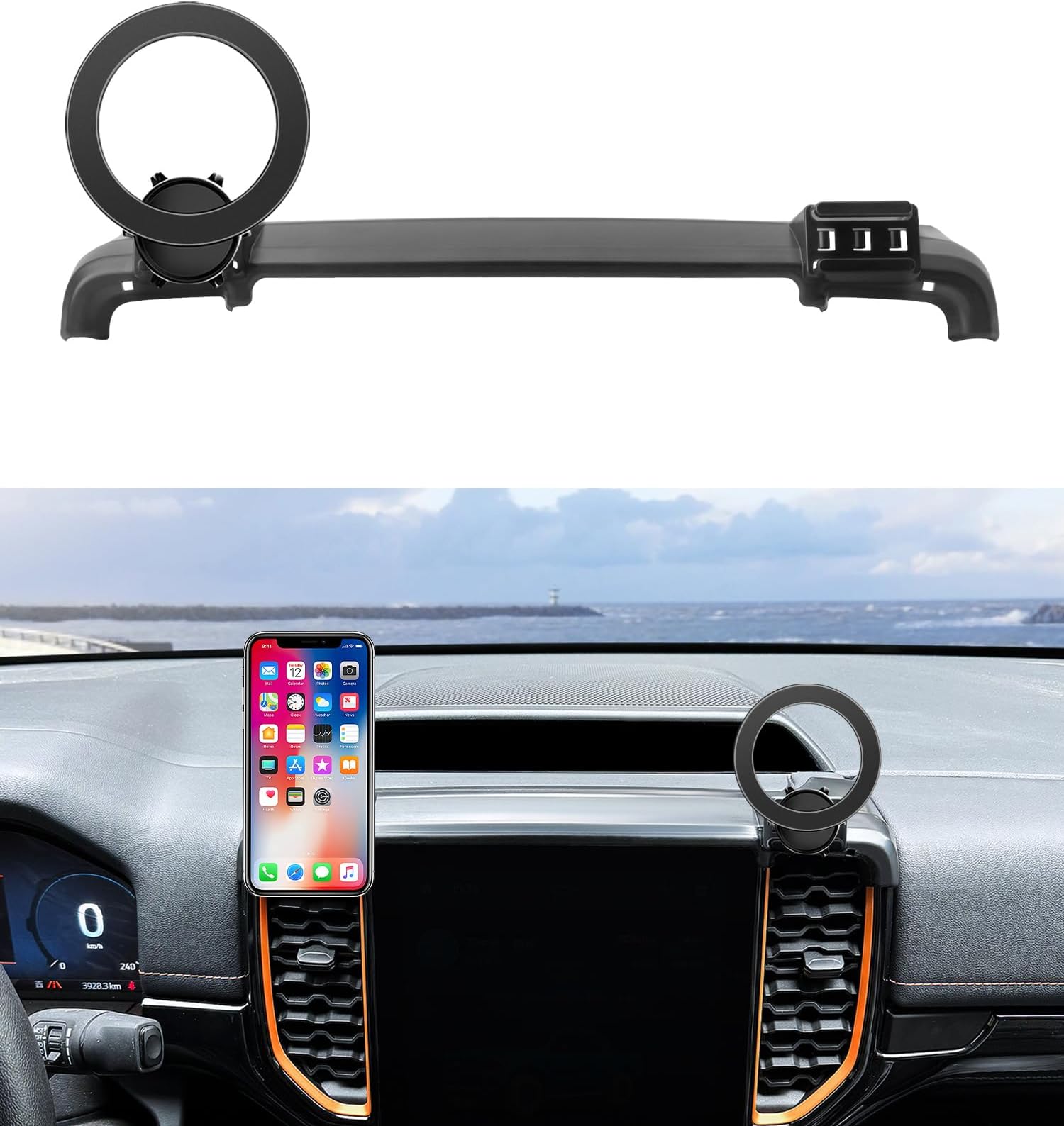 Amazon.com: MaserWeller Car Phone Holder for 2023 2024 2025 Ford Ranger ...