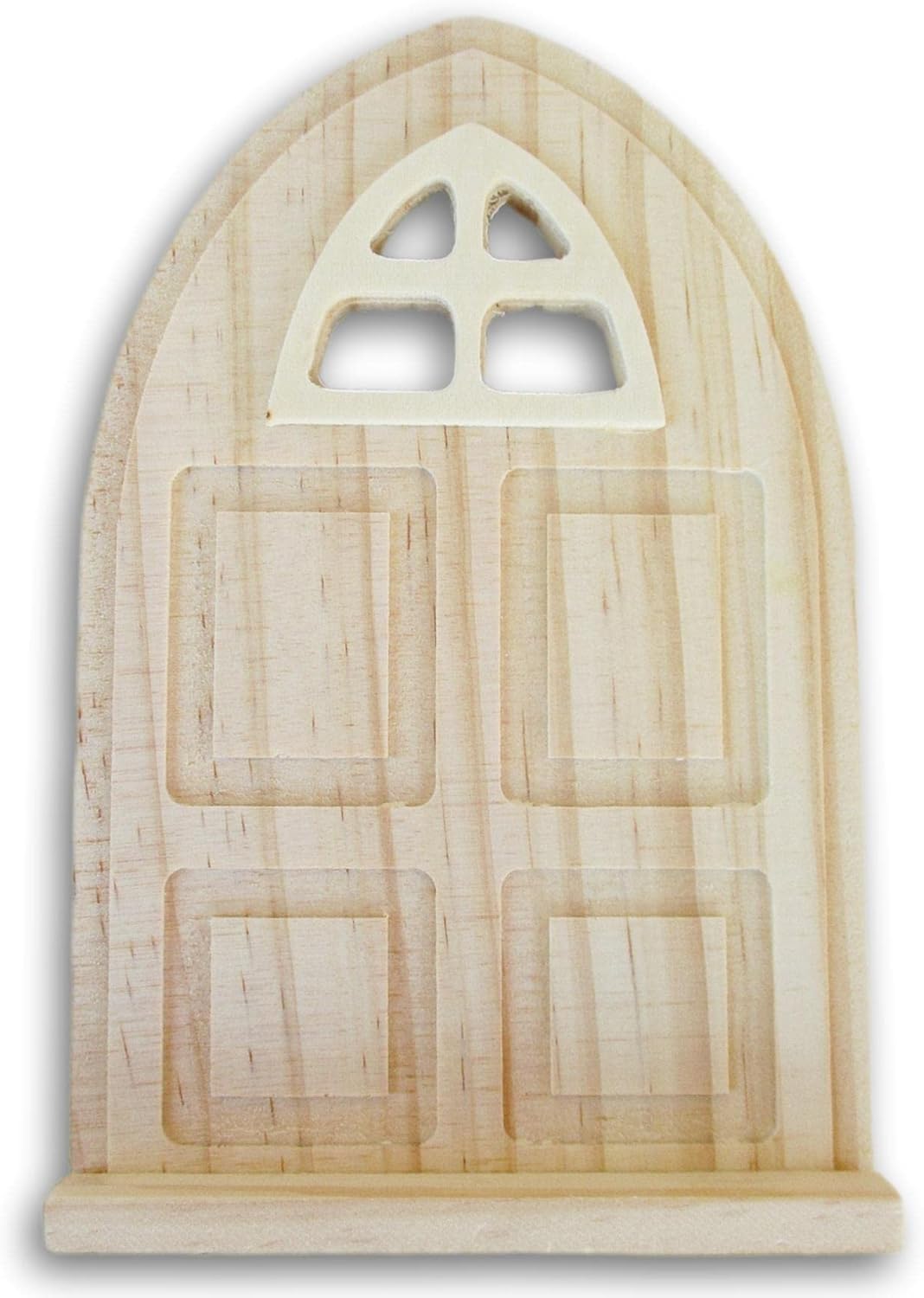 Amazon.com: Craft Medley Unfinished Wood Fairy Door - Mini Gate for ...
