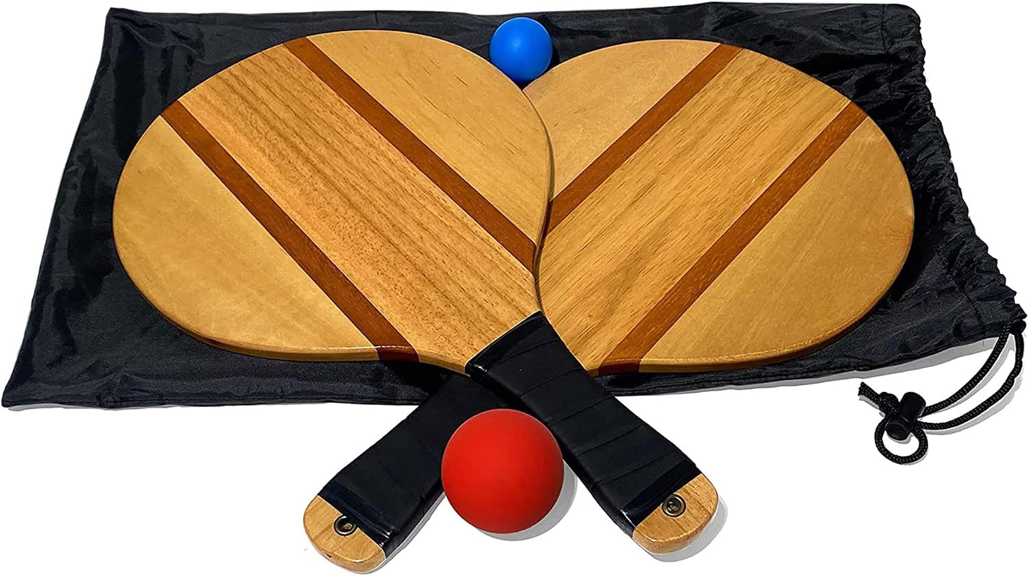 YardGames Premium Cooperative Outdoor Frescobol Game Set with 2 Paddles ...