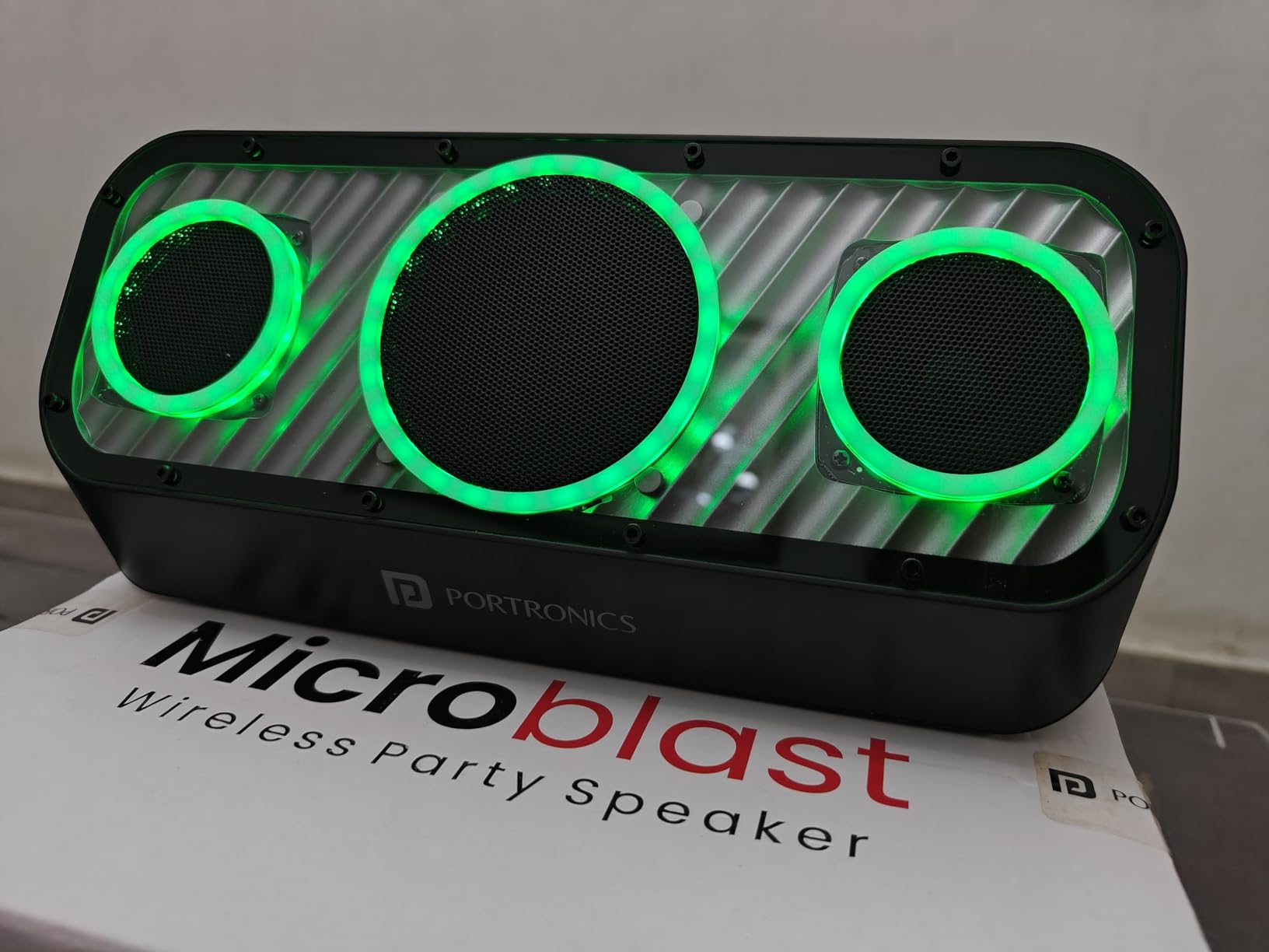 Portronics Microblast 60W HD Sound Portable Party Speaker With Bass ...