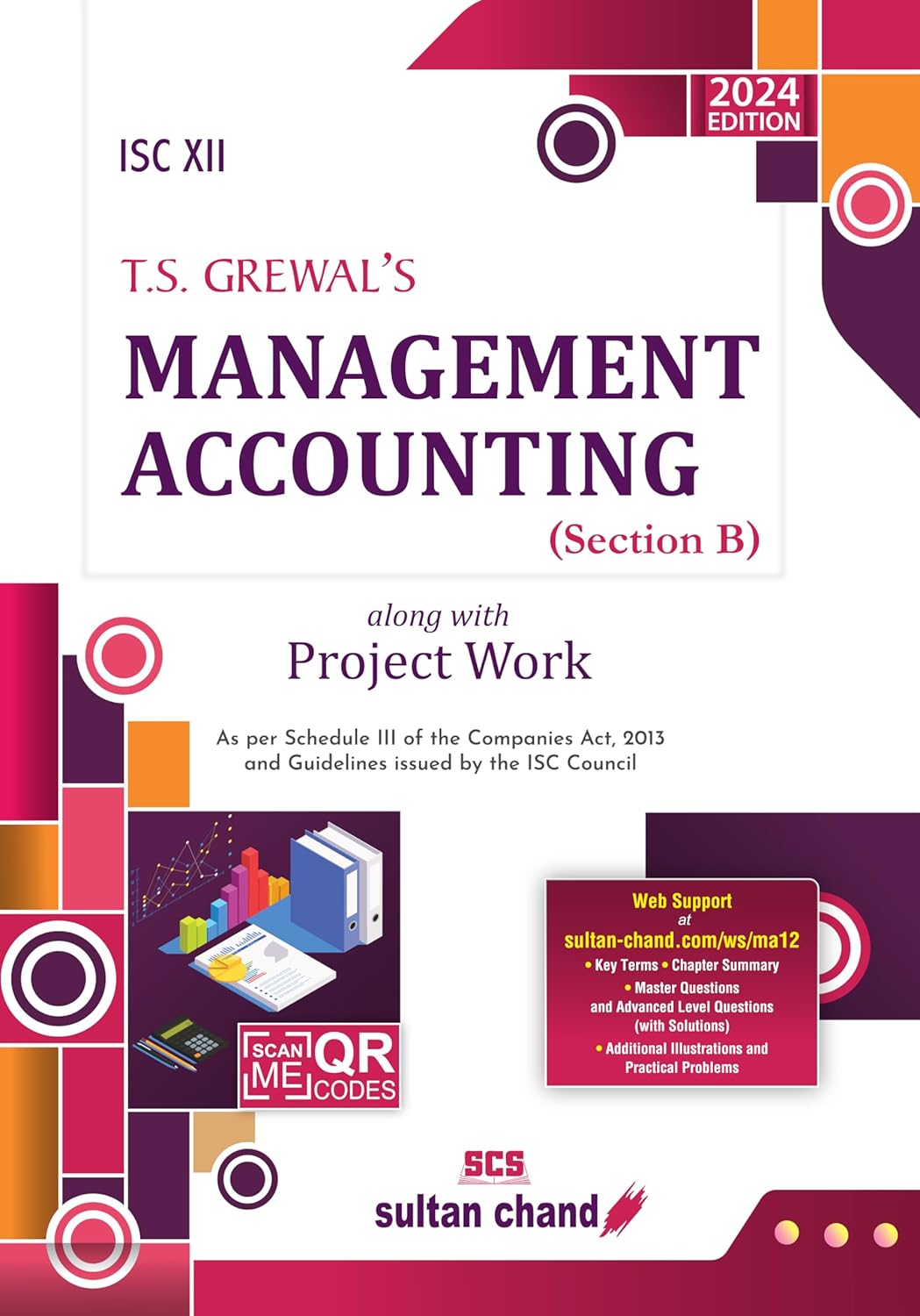Buy T.S. Grewal's Management Accounting (Section B): Textbook for ISC Class 12 (2024-25 ...