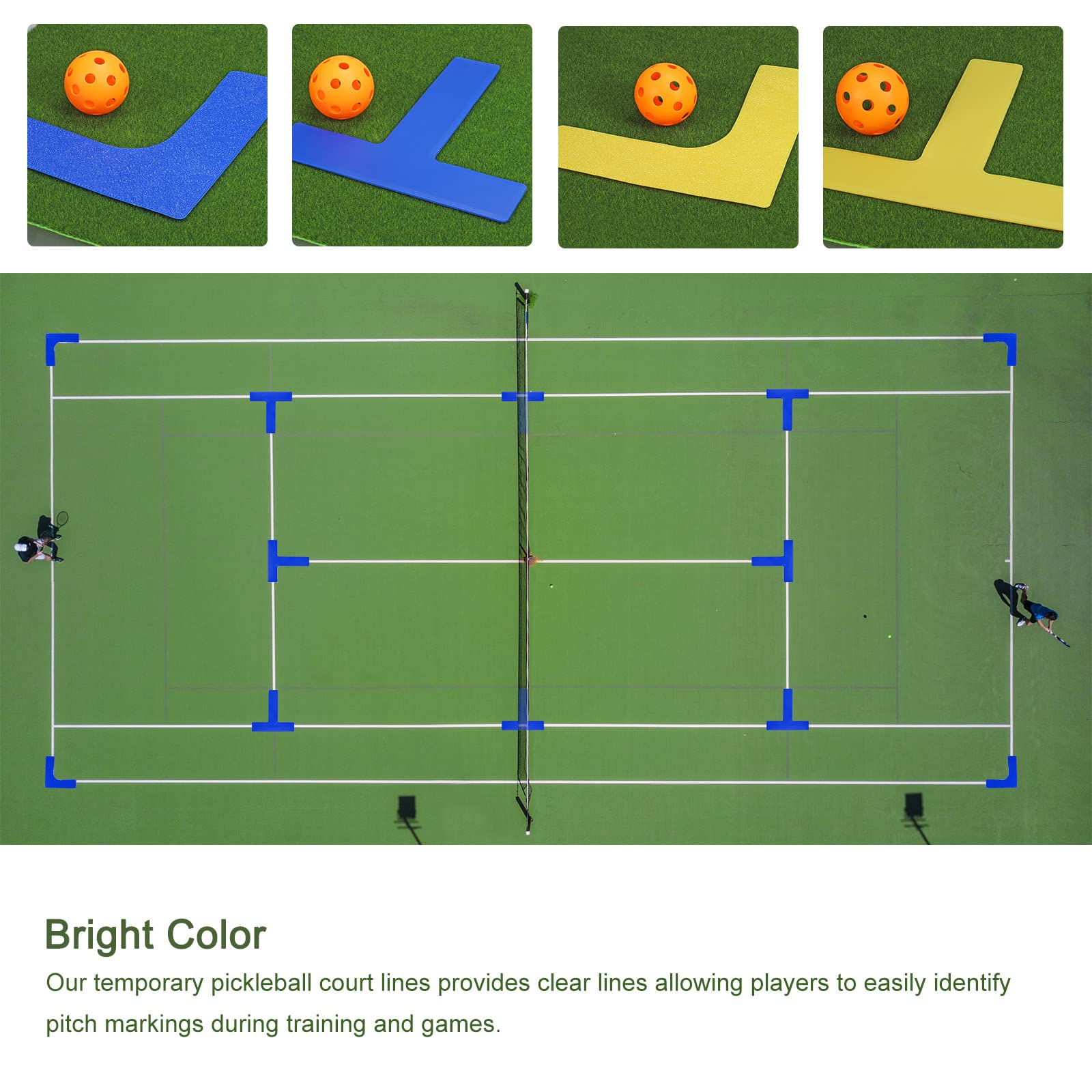 Pickleball Court Line Markers Buy Cheap Court Line Marker Set ...