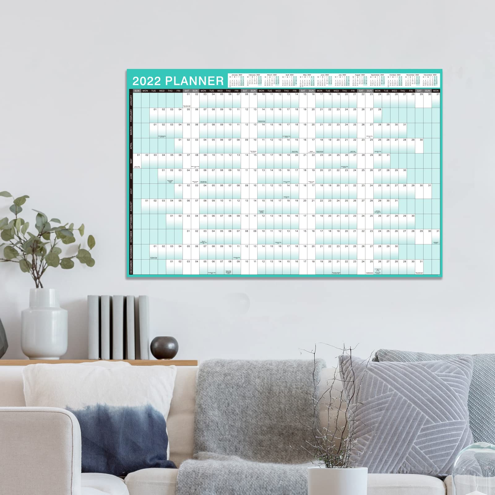 Wall Planner 2022 Large Wall Planner 2022 Yearly Planner Calendar wall-planner-2022-large-wall-planner-2022-yearly-planner-calendar