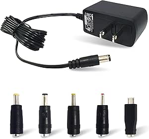 Amazon.com: UNIFIVE 12W Universal 12V 1.0A AC/DC Adapter Switching ...