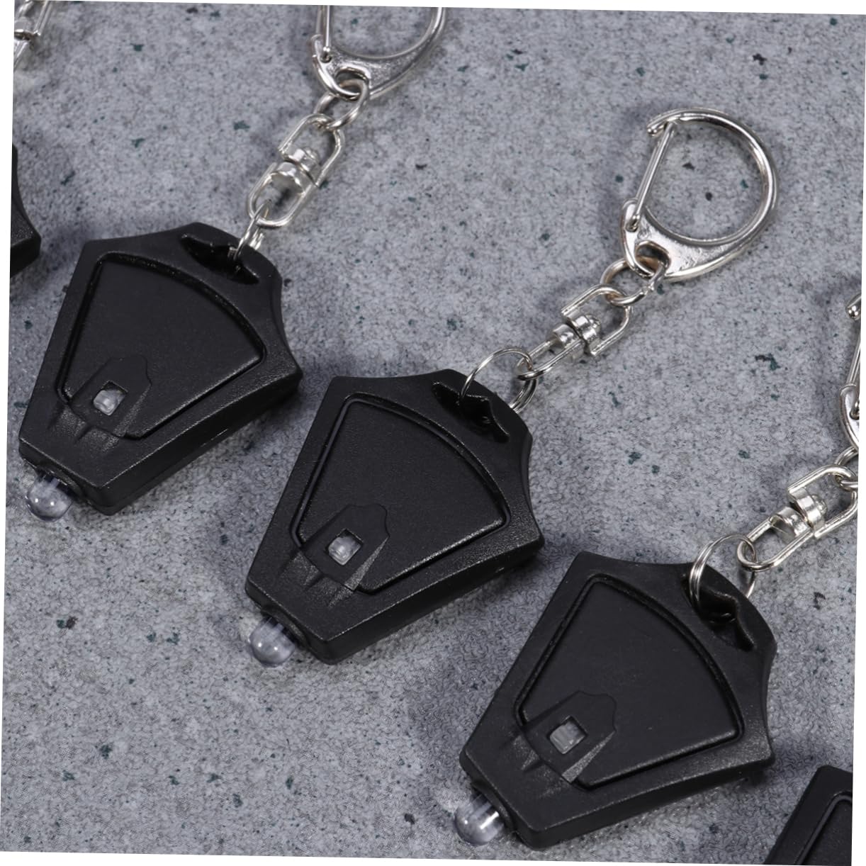DOITOOL 5 PCS Blacklight Key blacklight flashlights Key- Ring Light ...