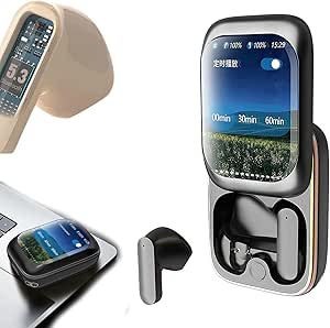 Amazon.com: Smart Touch Screen Bluetooth Earbuds,Wireless Earbuds ...