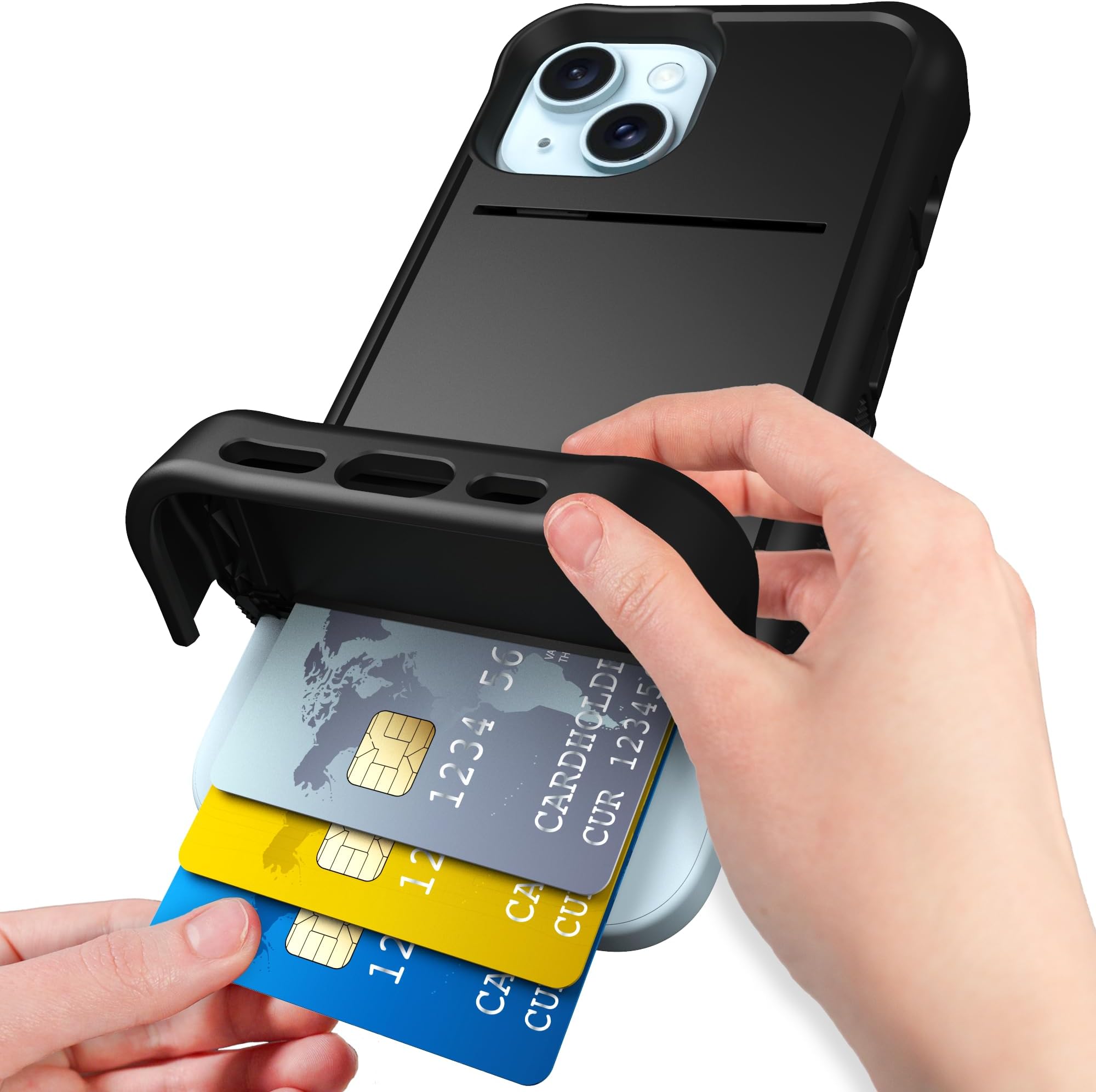 Amazon.com: Bellroy Phone Case – 3 Card for iPhone 15 (Leather iPhone ...