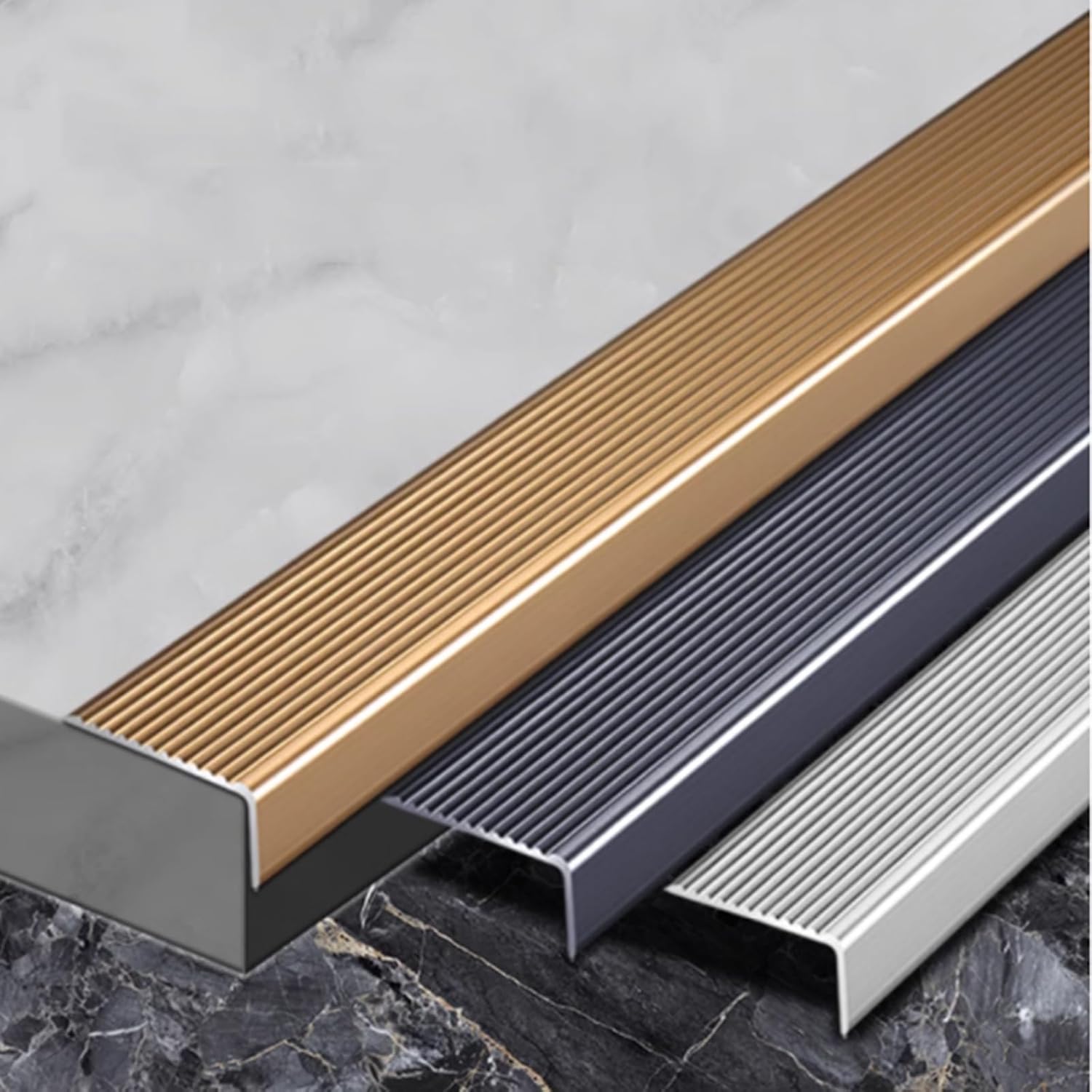 Amazon.com: 90CM Floor Transition Strip Metal,Carpet Edge Trim Metal ...