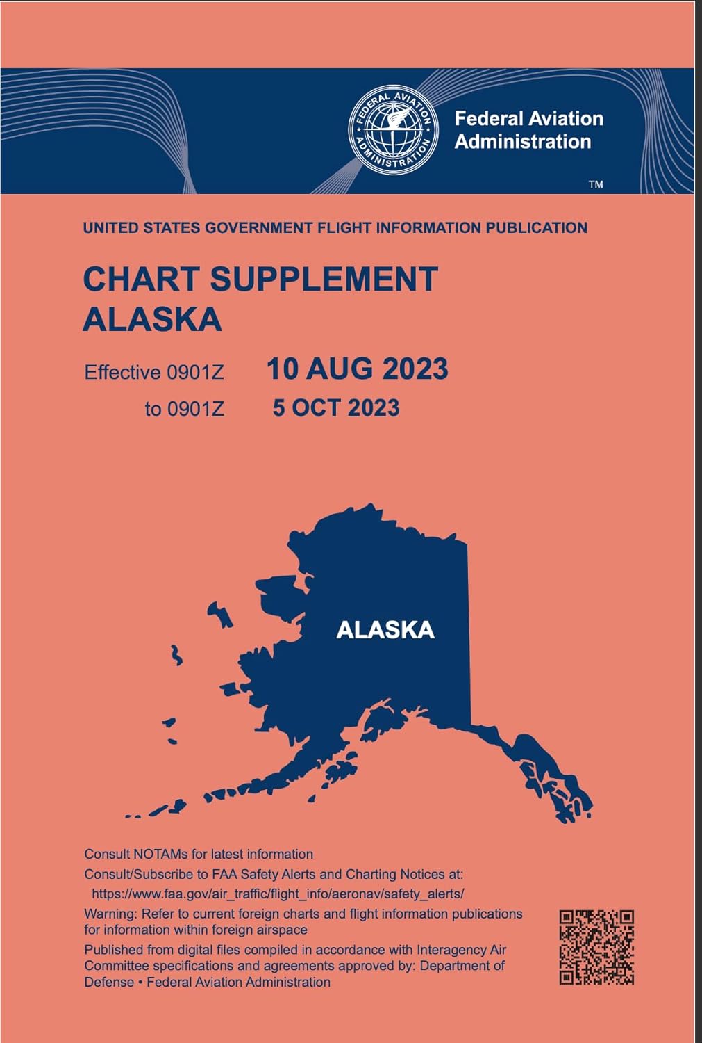 ALASKA FAA U.S Chart Supplement Effective 10 AUG to 5 OCT 2023: Updated ...