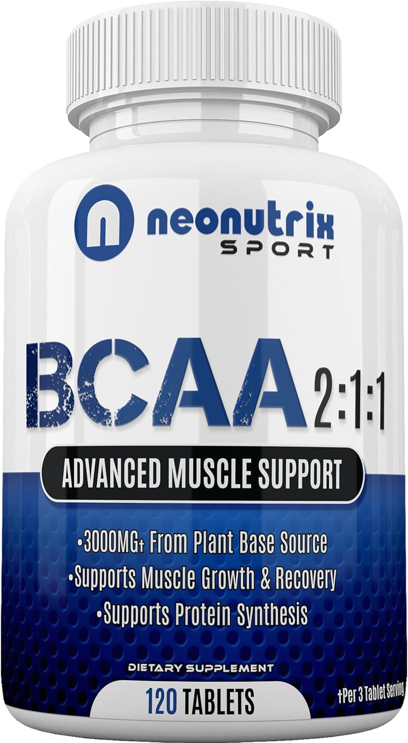 Amazon.com: BCAA 2:1:1 Branched Chain Amino Acids Capsules for Muscle ...