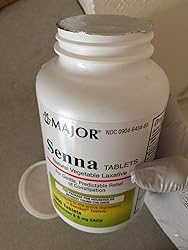 Amazon.com: Senna 8.6 Mg Natural Vegetable Laxativ 1000 Tablets Generic ...