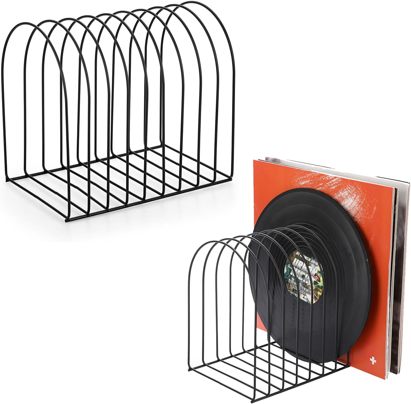 Amazon.com: TOPCJ 2 Sets Wire File Organizer for Desk,File Folder ...