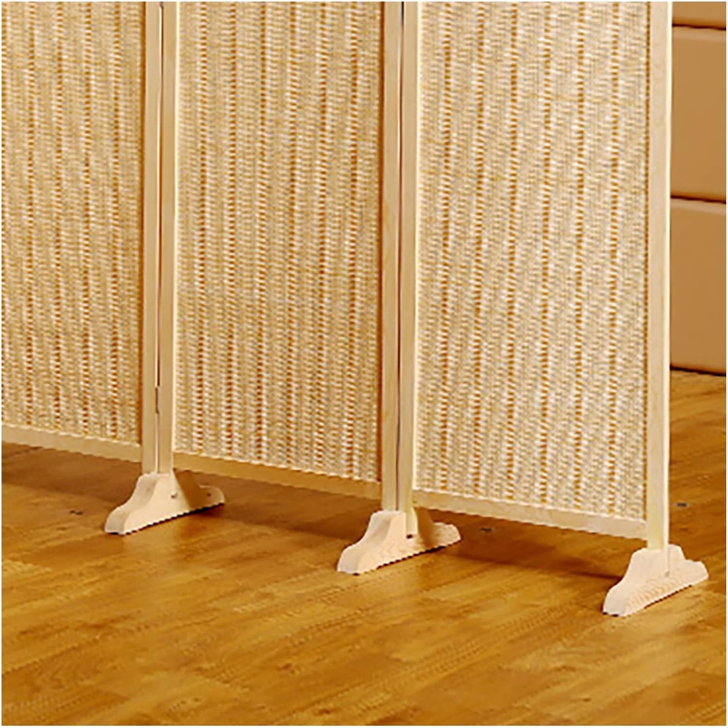Amazon.com: WDJBPSH Freestanding Bamboo Screen Room Divider, Foldable ...