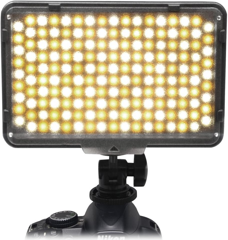 Neewer 176 LED 5600K Ultra Bright Dimmable on Camera Video Light with 1 ...