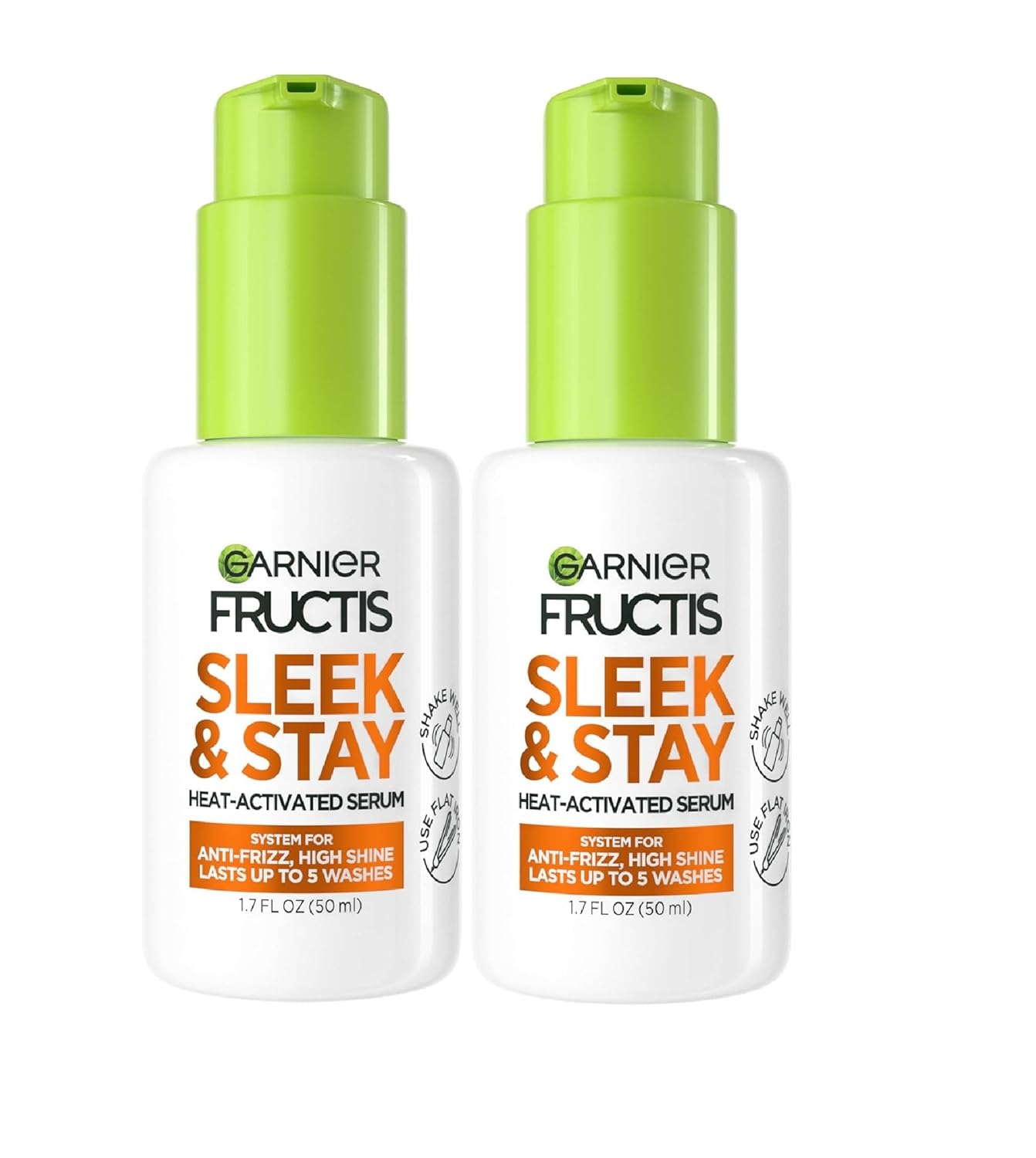Amazon.com: Garnier Fructis Sleek & Shine Sleek and Stay, para cabello ...