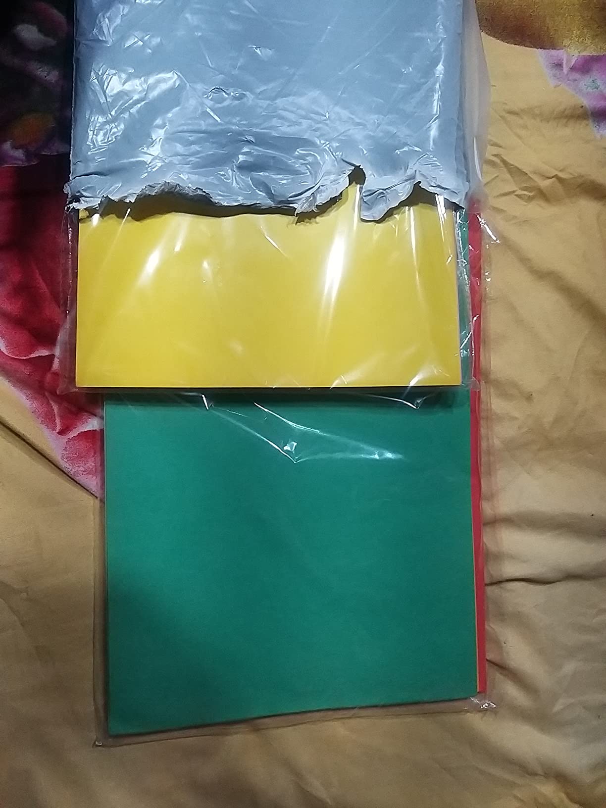 Eclet 40 pcs Green Color Sheets (180-240 GSM) Copy Printing Papers/Art ...