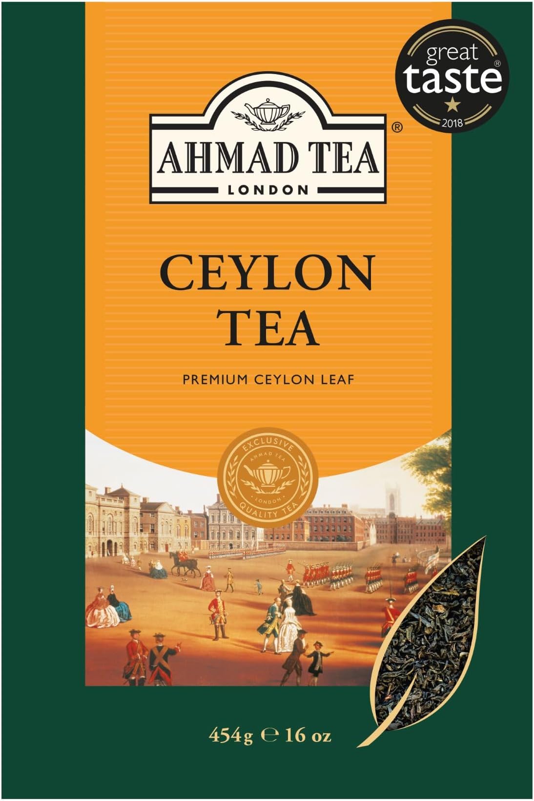 Amazon.com: Ahmad Tea Black Tea, Ceylon Loose Leaf, 454g - Caffeinated ...
