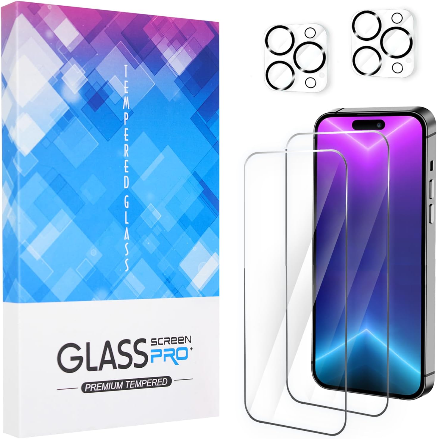 Amazon.com: Nozza 2-Pack Screen Protector for iphone 15 Pro Max （6.7 ...