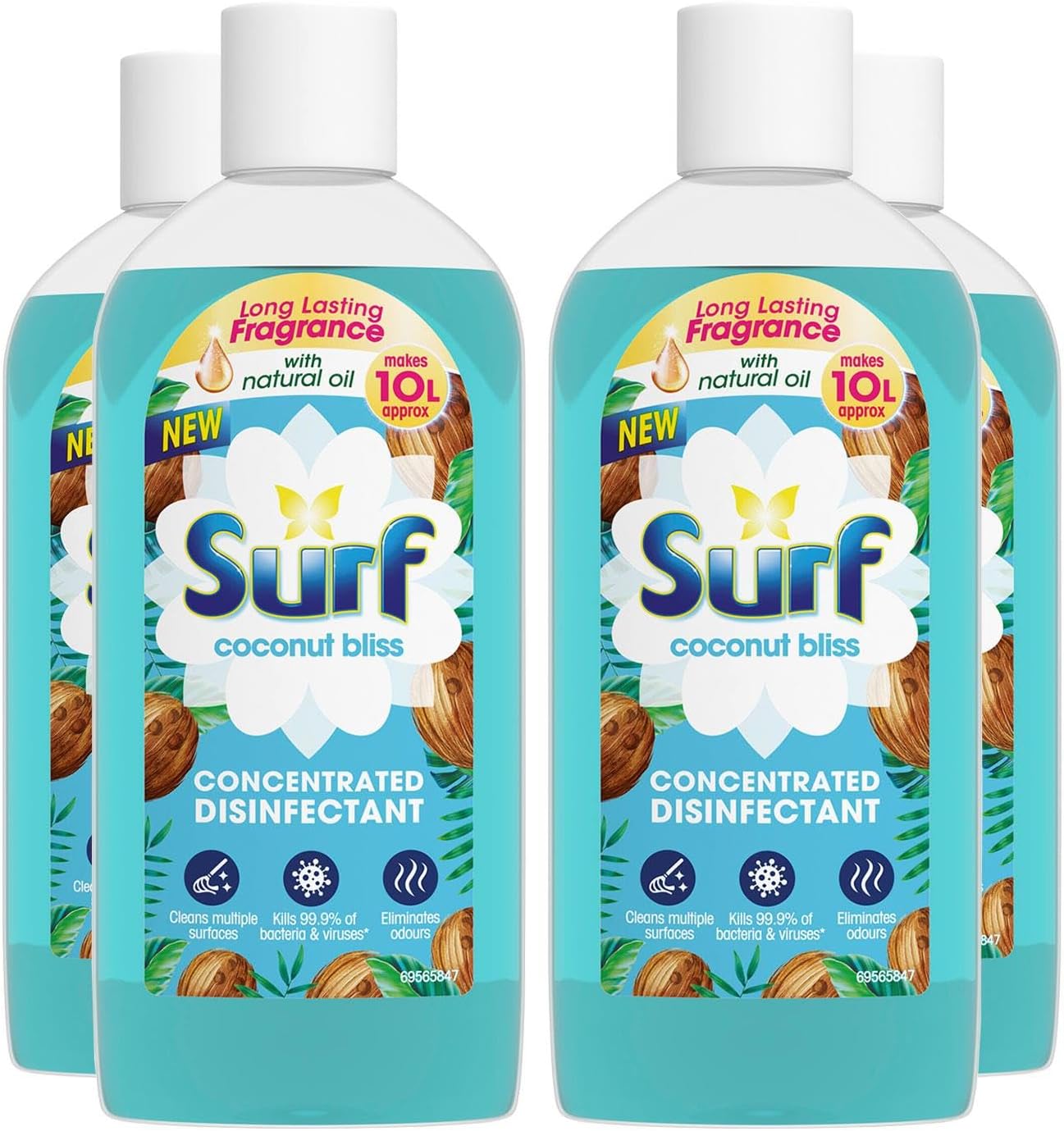 Surf Passion Bloom Concentrated Disinfectant All-Purpose Cleaner Long ...