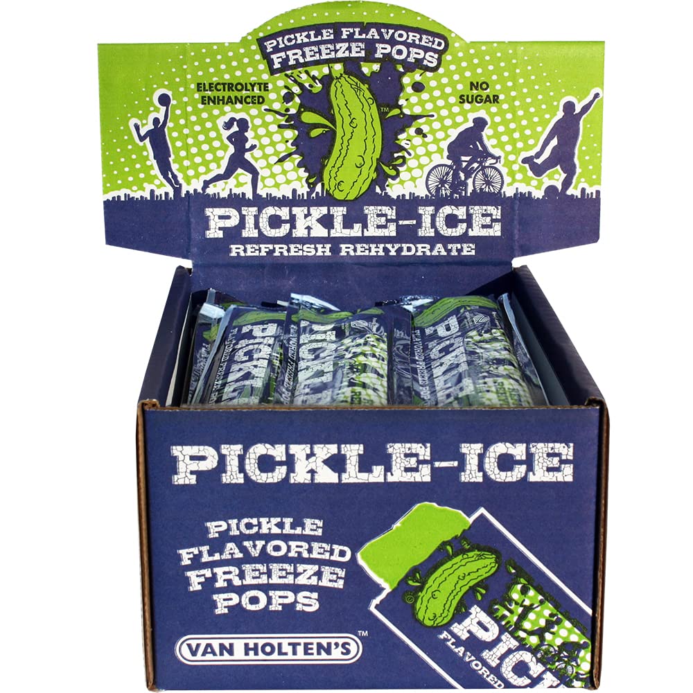 Van Holten's Pickles - Pickle-Ice Freeze Pops - 24 Pack: Buy Online in ...