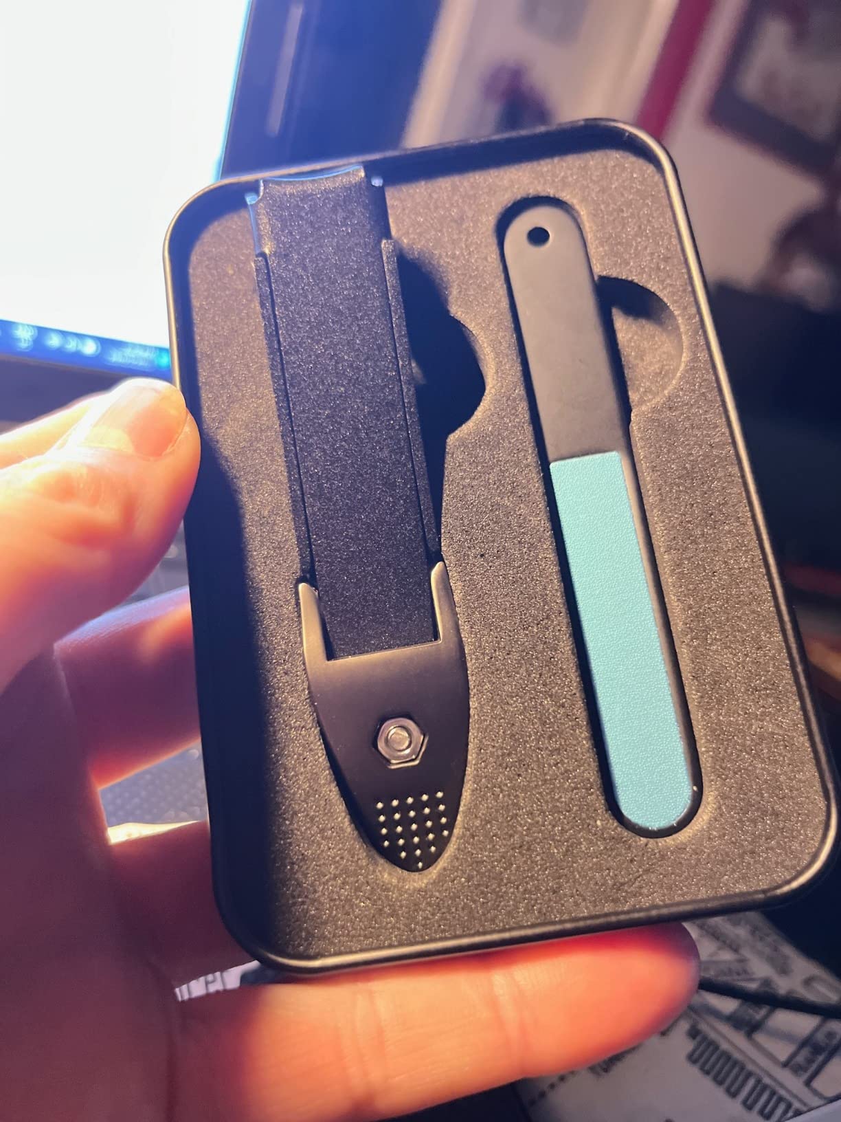KLIPP Nail Clippers for Men with Collector, KLIP Nail Clippers, Sharp ...