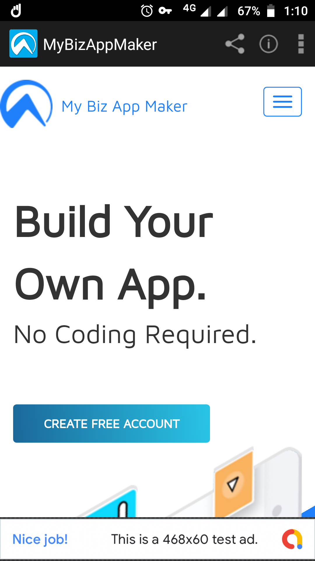 My Bizz App Maker - Best Android App Maker - App on Amazon Appstore