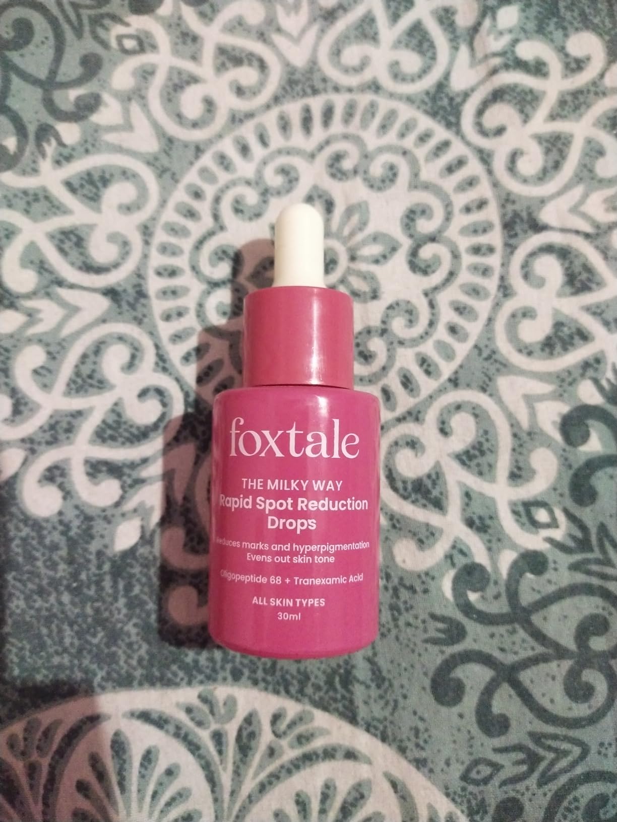 Foxtale (Pack of 2) 3% Tranexamic Acid & Peptide Serum for Pigmentation ...