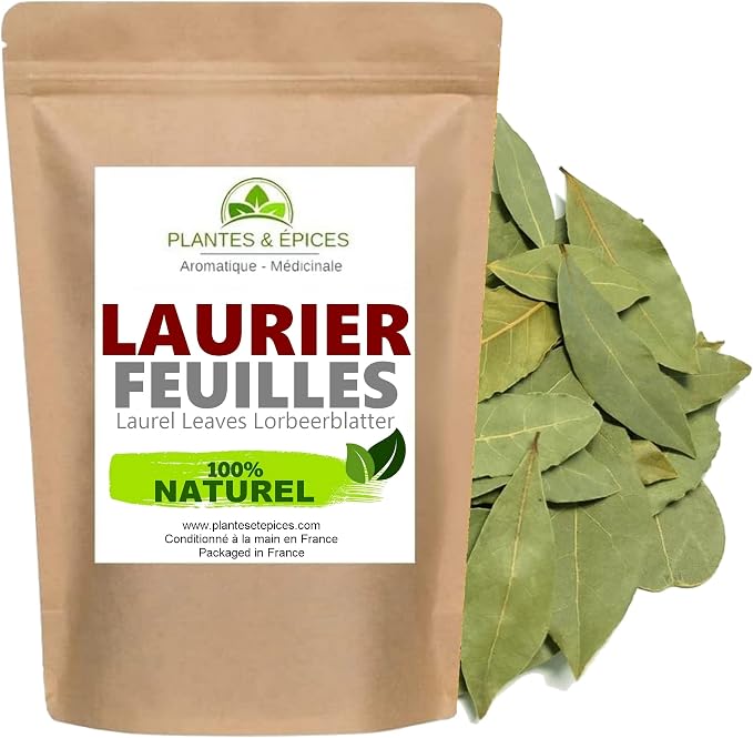 Feuilles de Laurier Entières 100% Naturel - pour Tisane, Infusion ...
