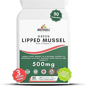 Green Lipped Mussel for Dogs & Humans supplement | 500mg High Strength ...