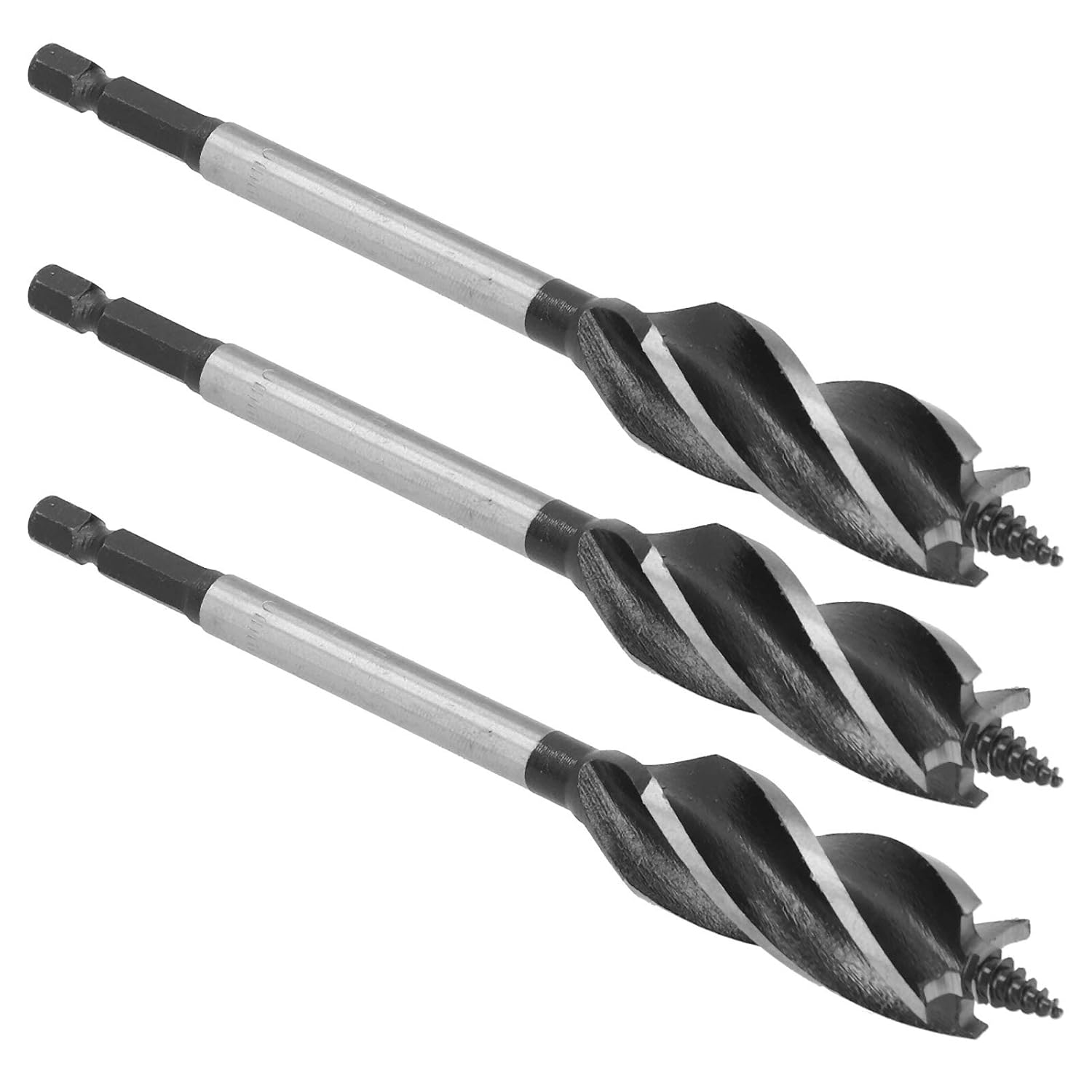 Wood Drill Bit, Auger Bit, 20mm 3Pcs for Door Lock Wood Panels Wood ...