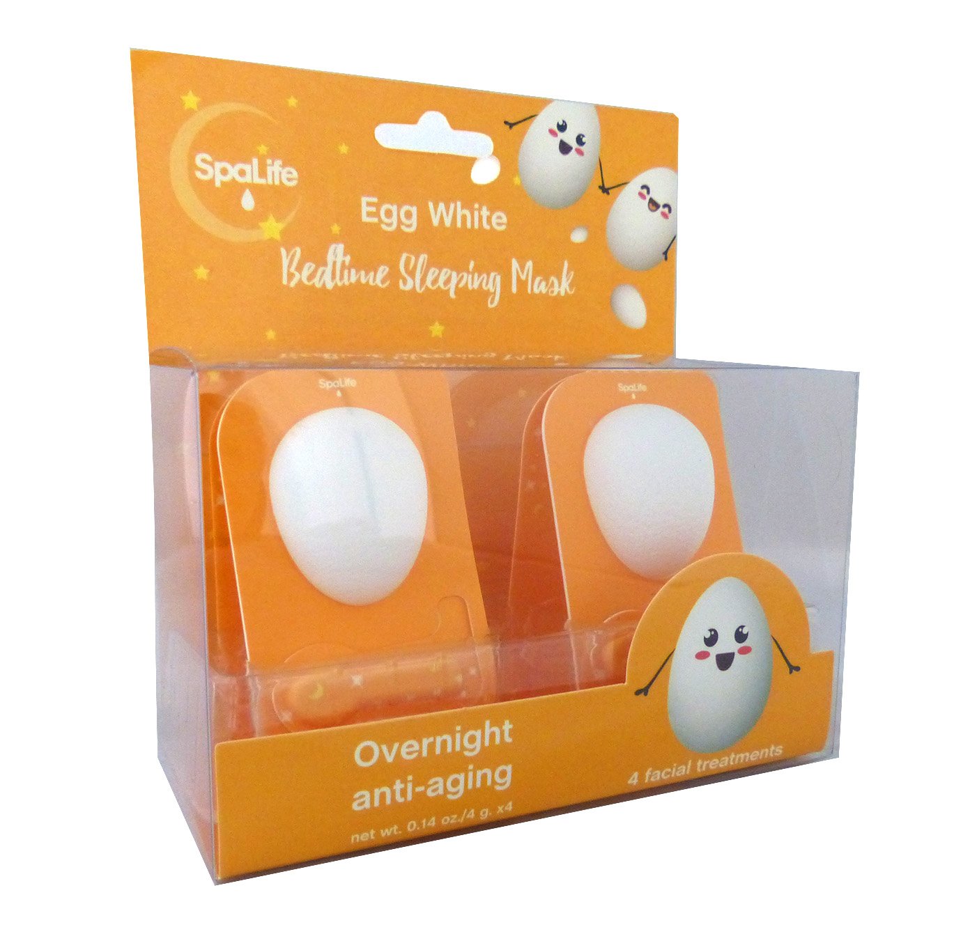 Amazon.com : SpaLife Anti Aging Bedtime Overnight Sleeping Egg White ...