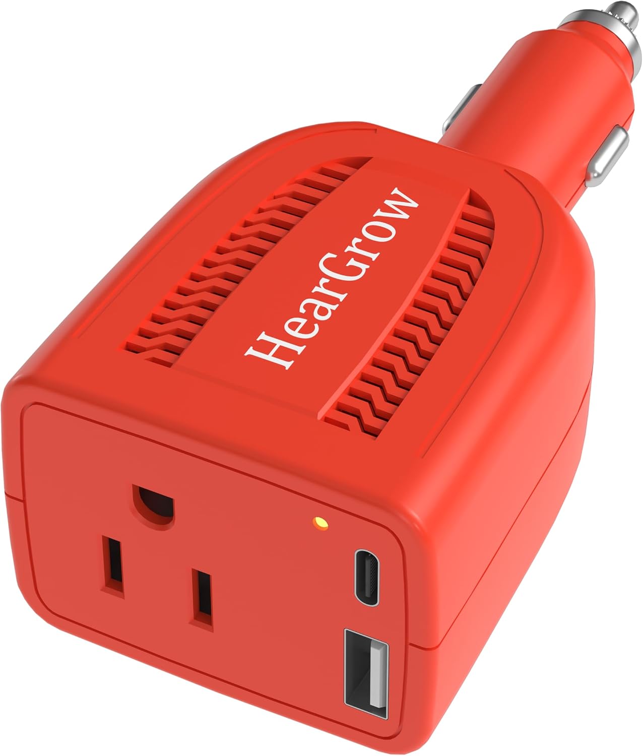 Amazon.com: 100W Car Power Inverter DC 12V to 110V AC Vehicle Outlet ...