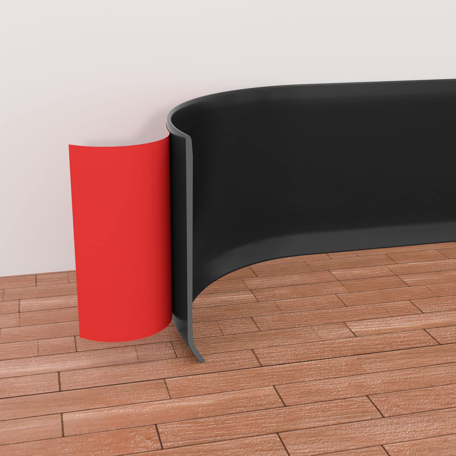 Brick Walls Molding At Base