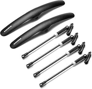 Amazon.com : ROCKBROS Road Bike Fenders- Quick Release Lightweight Road ...