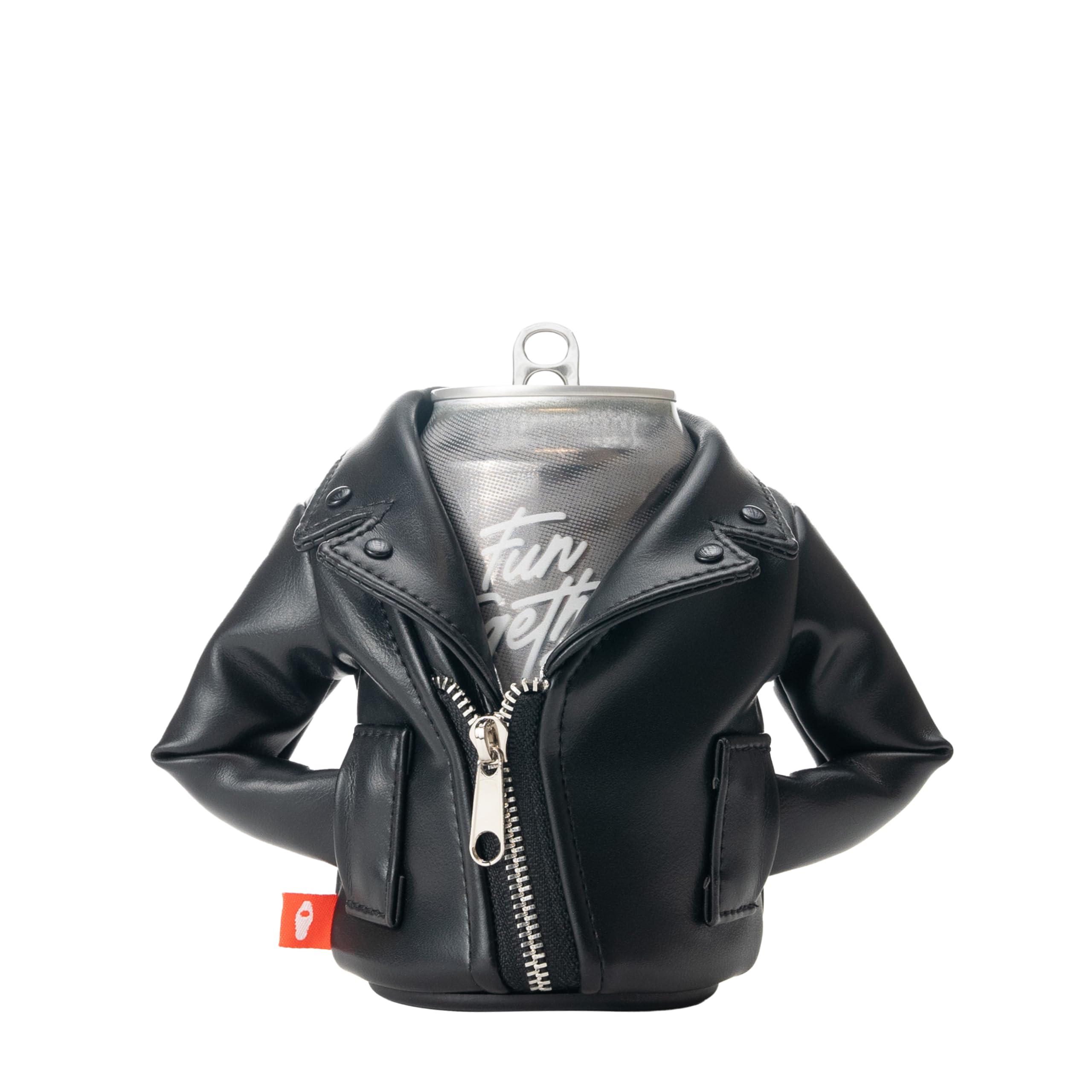 Amazon.com: Puffin - The Rebel Beverage Leather Jacket - Insulated 12 ...