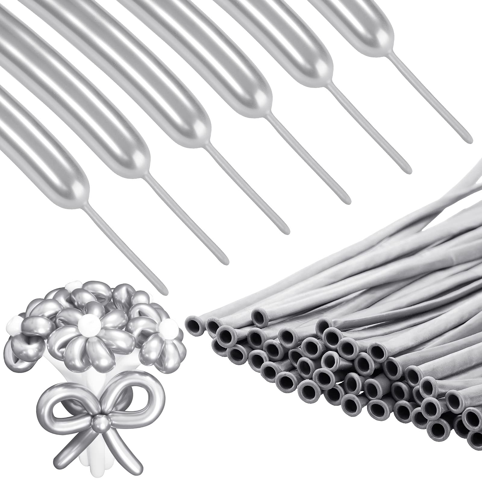 Snapklik.com : Skylety 50 Pieces Long Balloons 260 Twisting Animal ...