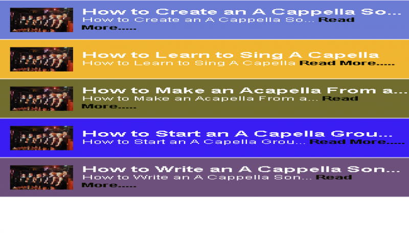 Acapella Song - App on Amazon Appstore