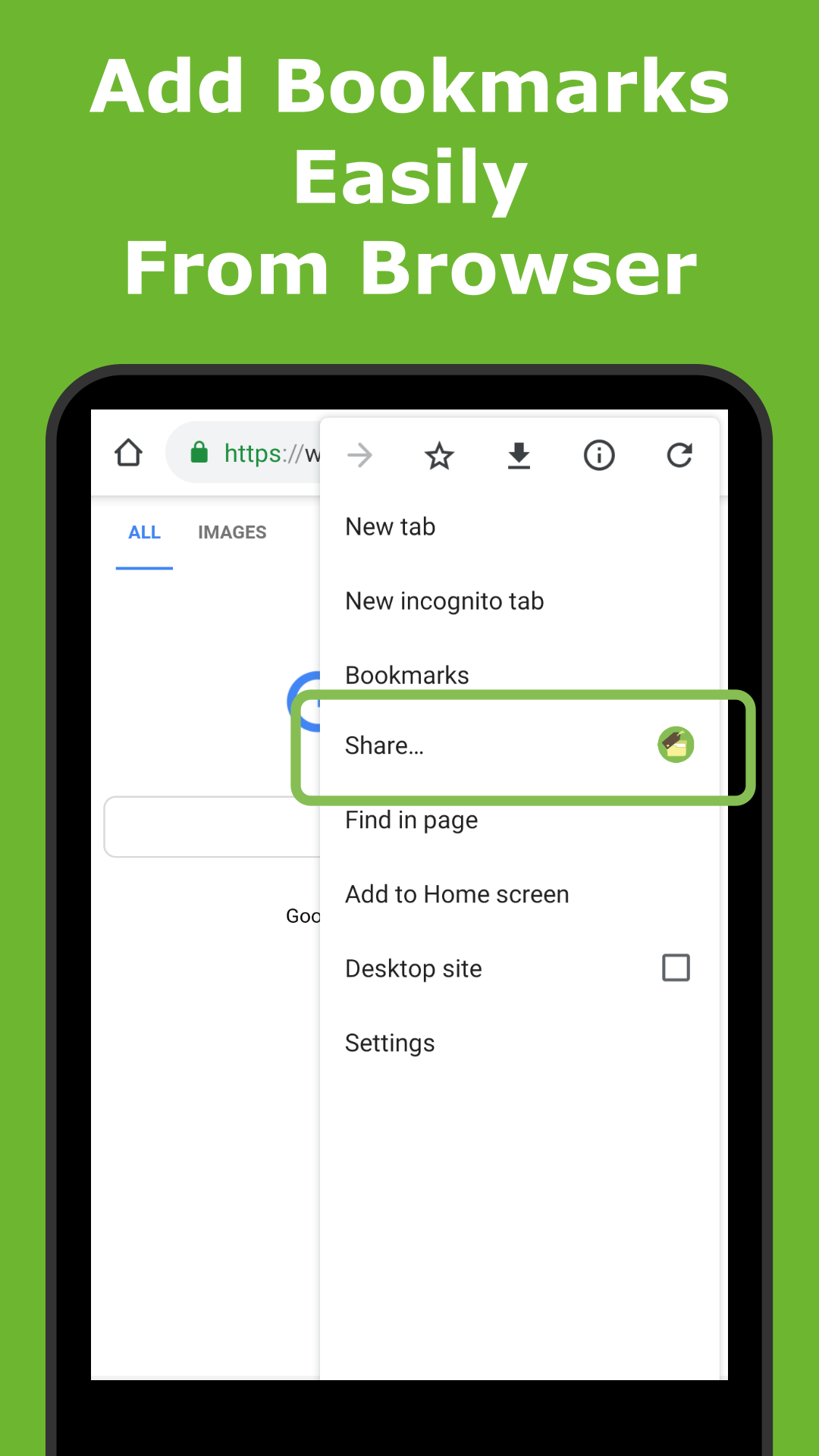Bookmark Folder - App on Amazon Appstore