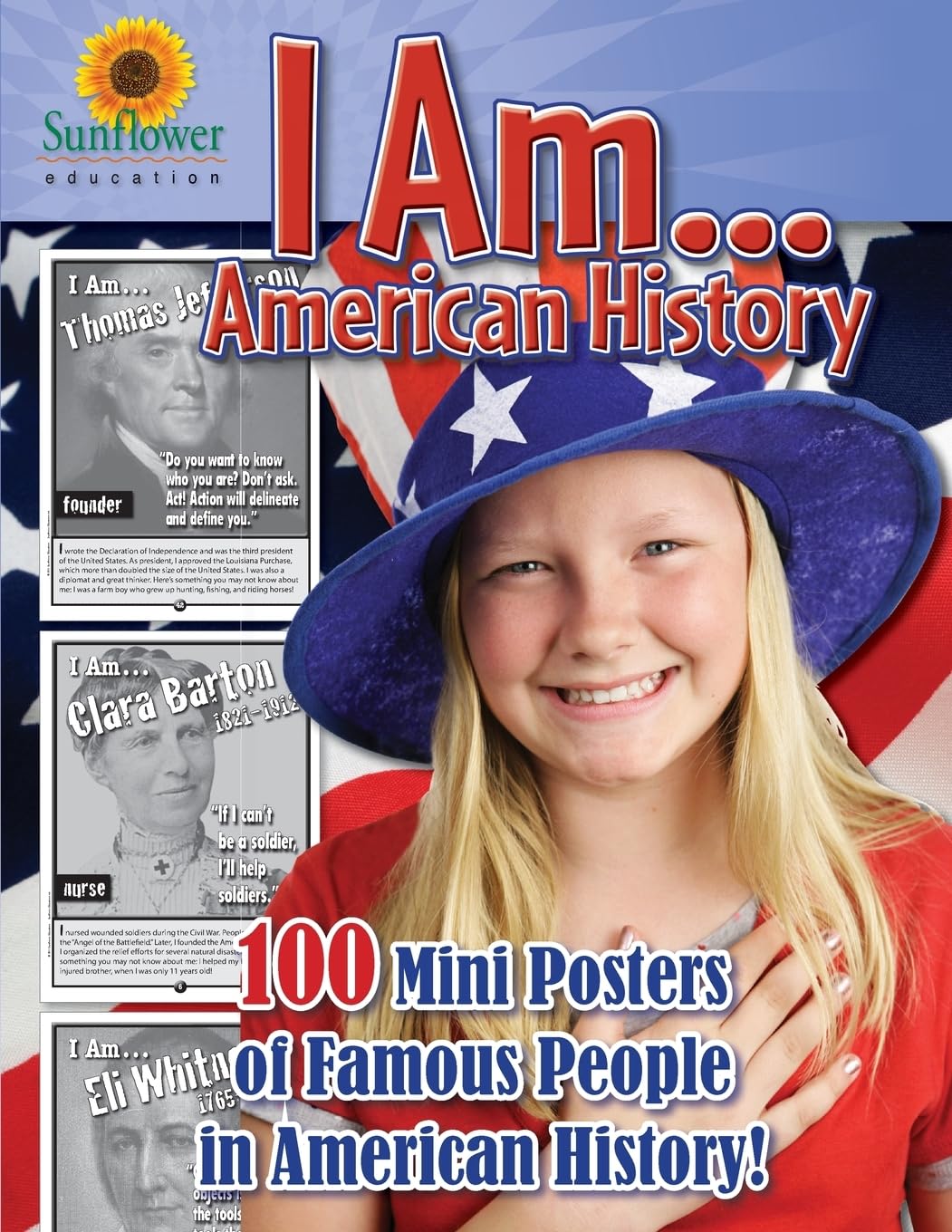 Amazon.com: I AM...American History: 100 Mini Posters of Famous People ...
