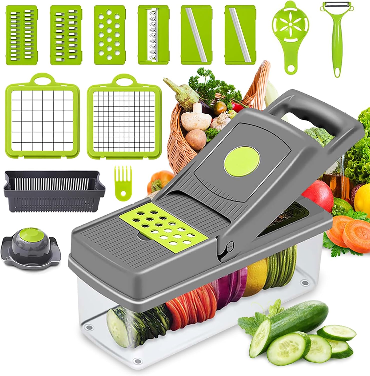 Manual Vegetable Cutter, Multi Cutter, Flash Chopper Garlic Chopper ...
