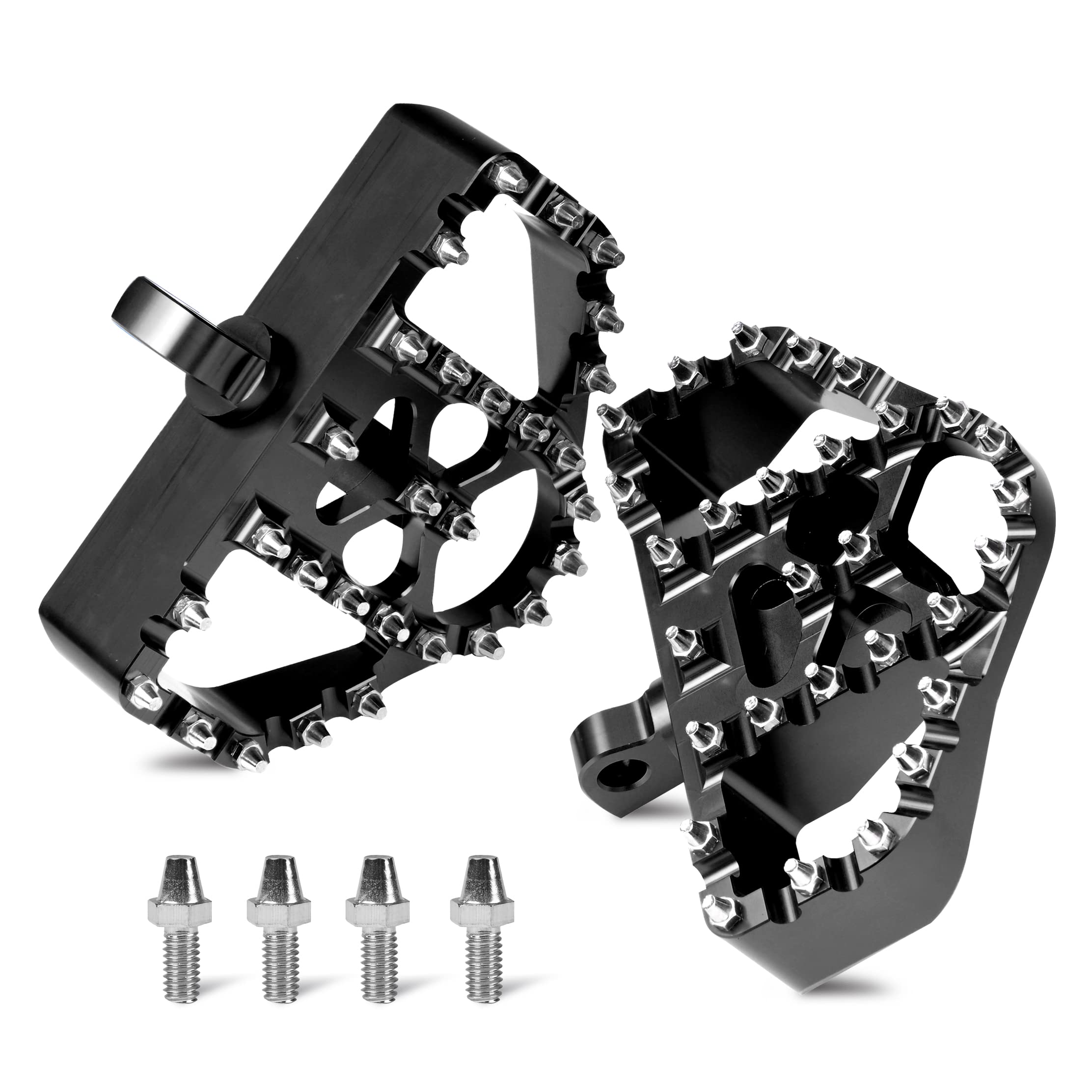 Amazon.com: Hutexico Motorcycle Upgrade Foot Pegs For Harley,360 Degree ...