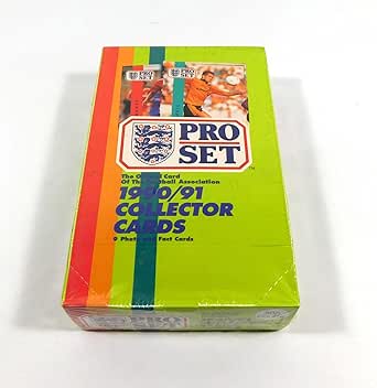 Amazon.com: 1990-91 Pro Set Soccer Football Box Sealed (48 Packs ...