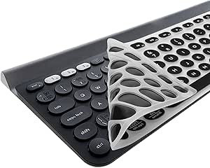 Amazon.com: kwmobile Keyboard Cover Compatible with Logitech K780 ...
