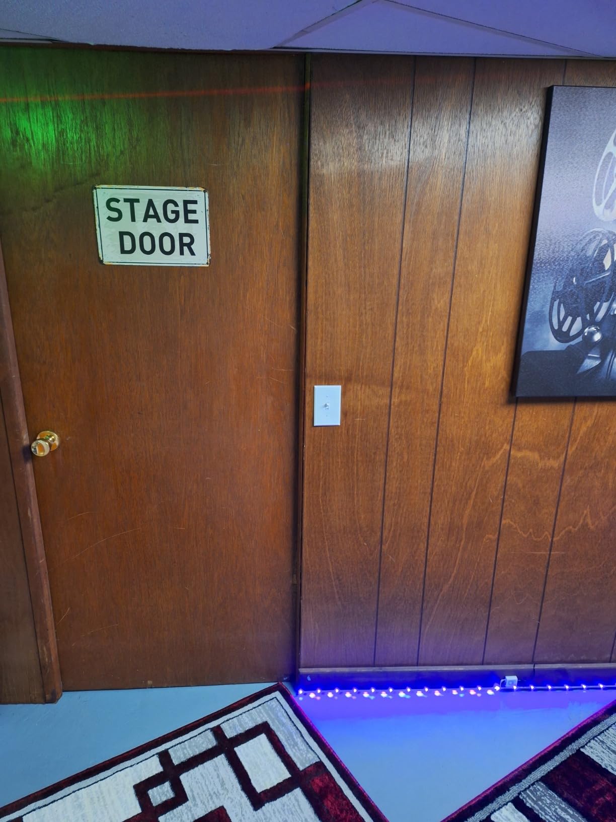 Amazon.com: Vintage Metal Signs Stage Door Tin Sign Poster Wall Art ...