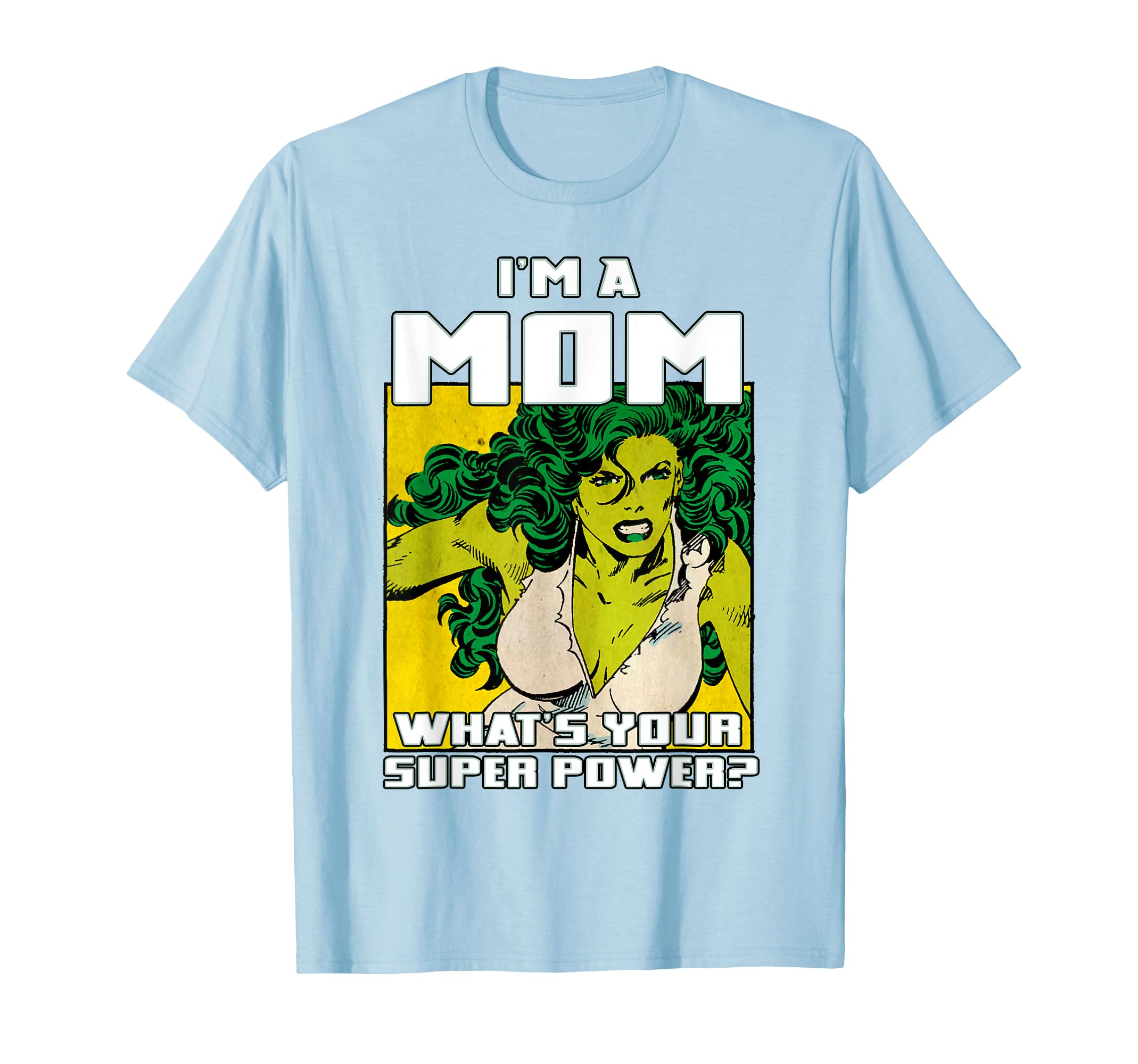 Amazon.com: Marvel Comics Retro Mother's Day She-Hulk Mom Superpower T ...