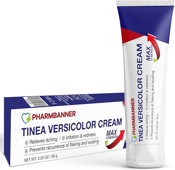 Amazon.com: PHARMBANNER Tinea Versicolor Treatment Cream: Multi ...