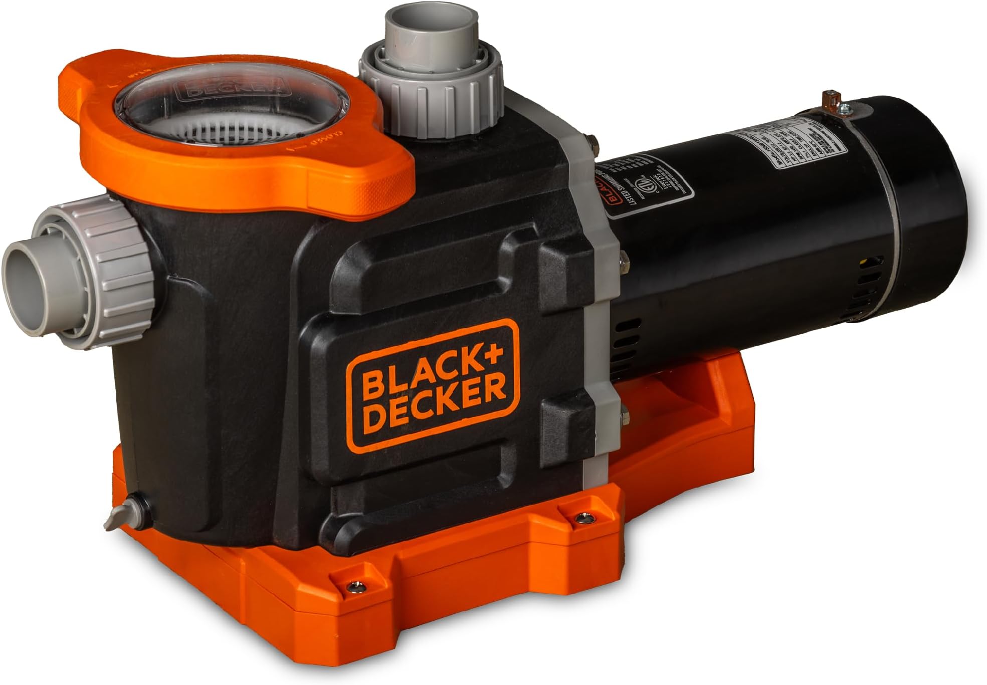 Amazon.com: BLACK+DECKER 1 HP Dual Speed Pump for Inground Pools (220v ...