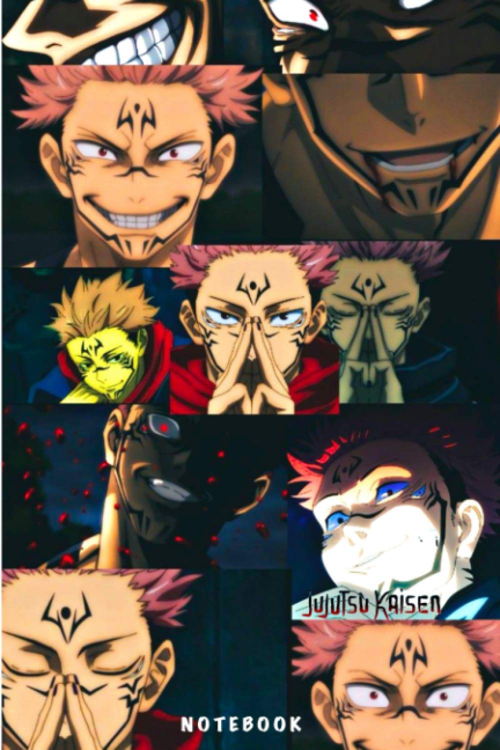 Jujutsu Kaisen Notebook Journal End Sketcbook Yuji Itadori Megumi ...